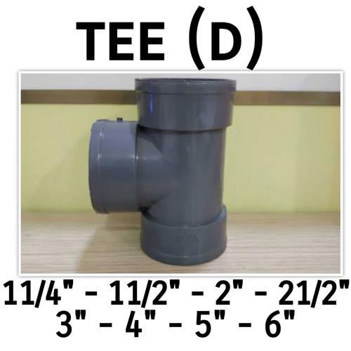 Jual Tee 1 1/4 1 1/2 1.5 2 2 1/2 2,5 3 4 5 6 inch T pvc D - 2 1/2" D ...