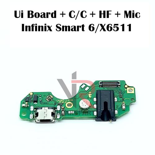 Jual FLEXIBLE PAPAN CAS INFINIX SMART 6 / X6511 PAPAN KONEKTOR CAS ...