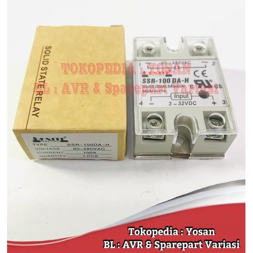Jual FOTEK SSR-100DA-H / SSR 100DAH Solid State Relay Fotek 100 Amper ...