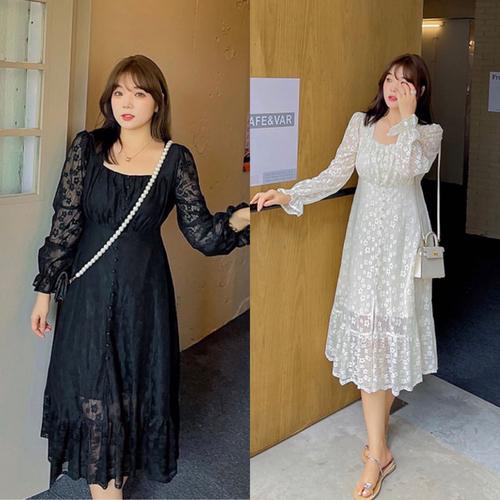 Jual Standing Dress Korean Lace Mewah Elegant Dinner Gaun Manis Hijab ...