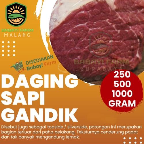 Jual Daging Sapi Gandik Rendang / Beef Silverside 250 500 gr 1 kg - 250 ...