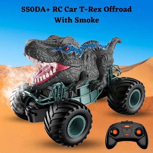 Promo 550DA + RC Car T-REX OFFROAD WITH SMOKE / RC CAR DINOSAURUS ...