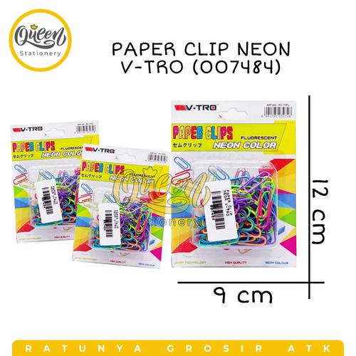 Jual PAPERCLIP KERTAS / NEON / KLIP KERTAS / PENJEPIT KERTAS /PAPER ...