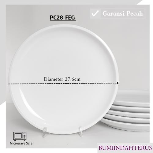 Jual Piring Steak Keramik 27.6CM By Indo Keramik / Piring Besar / PC28 ...