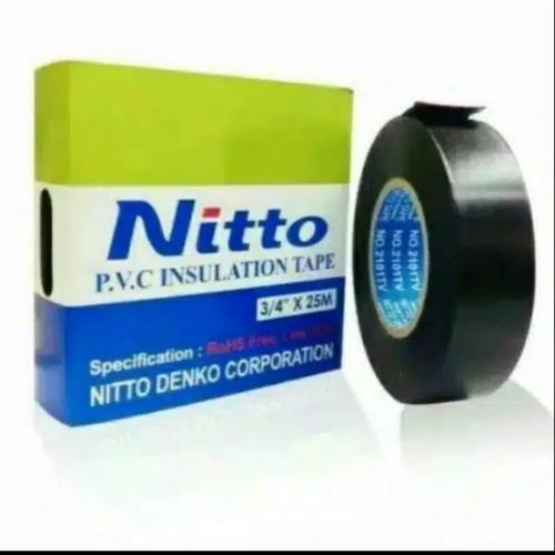 Jual ISOLASI NITO ISOLASI LISTRIK ISOLASI KABEL NITO HITAM LAKBAN ...
