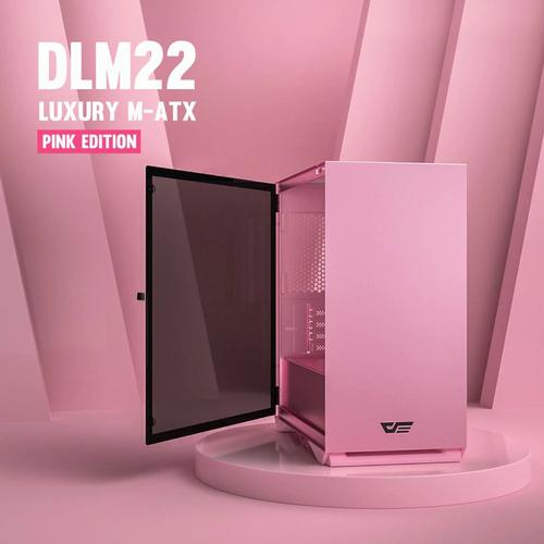 Jual CASING PC GAMING M-ATX DARKFLASH DLM22 PINK EDITION - PINK - Kab ...