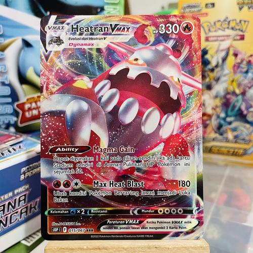 Jual Heatran Vmax - Kartu pokemon indonesia tcg card - Kota Tangerang ...