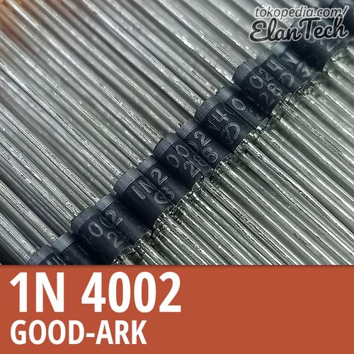 Jual 1N4002 Diode Good-Ark 1N 4002 Dioda substitusi 1N4001 1N4007 ...
