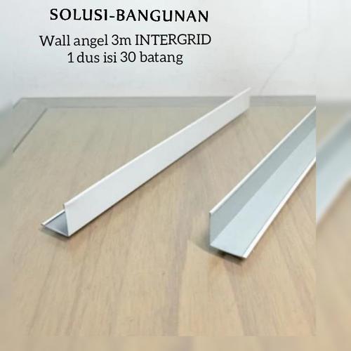 Jual Wall angel tee intergrid - 3m / rangka akustik / rangka plafon - Kab. Bekasi - Solusi ...