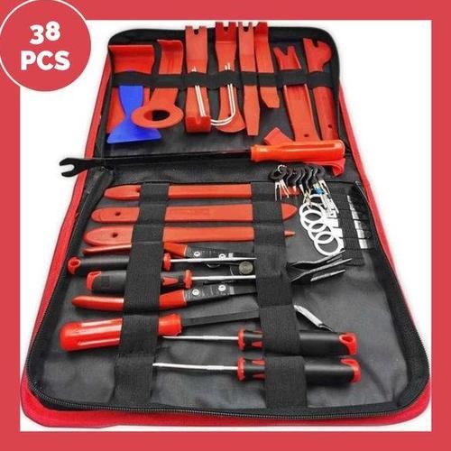 Jual 38Set Alat Congkel Pengungkit Pembuka Panel Dashboard Trim Rivet ...