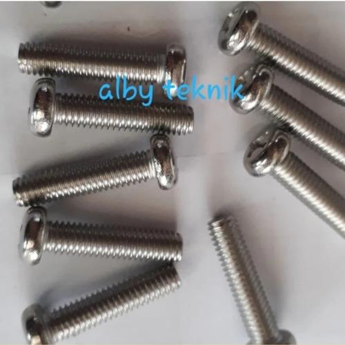 Jual baut obeng stainless JP m2 x 10mm stainless - Kota Bandung ...