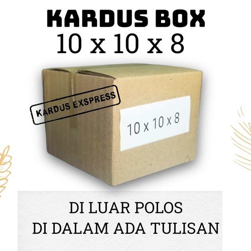 Jual Kardus 10 x 10 x 8 Cm - Kemasan Box Dus Kardus Packing Kecil murah ...