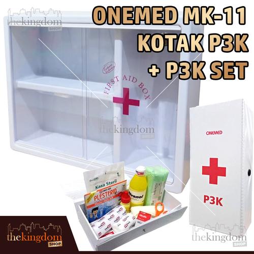 Jual Onemed MK-11 Kotak P3K Tempat Penyimpanan Obat Medis Set First Aid ...