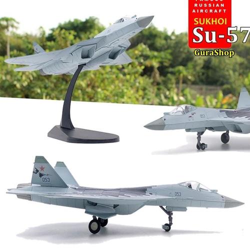 Jual Miniatur Sukhoi Su-57 Pesawat Tempur Siluman 1/100 - Kab. Kudus ...