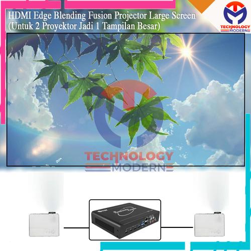 Jual HDMI Edge Blending Fusion Projector (2 Proyektor Jadi 1 Gambar Besar) - Jakarta Pusat ...