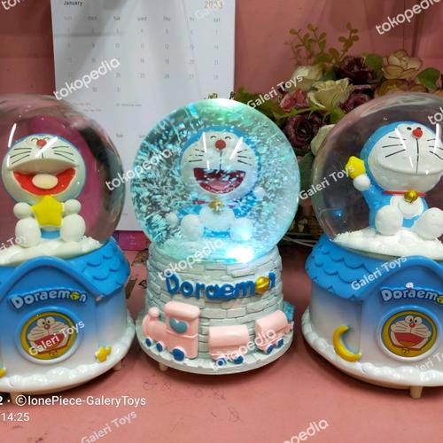 Jual Bola Kristal Doraemon | Snowball Doraemon | Kotak Musik Doraemon ...