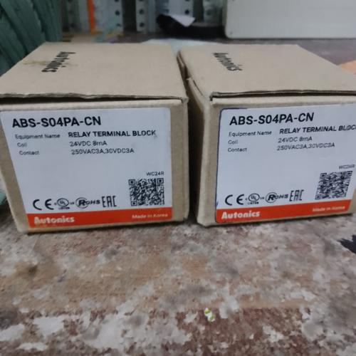 Jual RELAY TERMINAL BLOCK AUTONICS ABS-S04PA-CN ORIGINAL ASLI - Kota ...