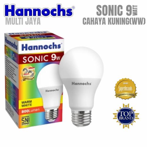 Jual Lampu Led Hannochs Sonic 9 Watt Cahaya Kuning Warm White - Kota ...