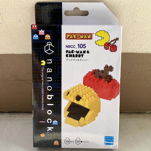 Jual Nano block Kawada PAC-MAN & CHERRY NBCC 105 Original Japan ...