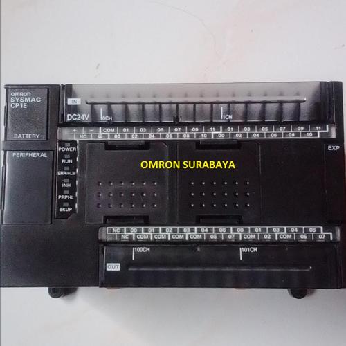 Jual PLC OMRON CP1E-N40DT-D CP1E N40DT D ORIGINAL - Kota Surabaya ...