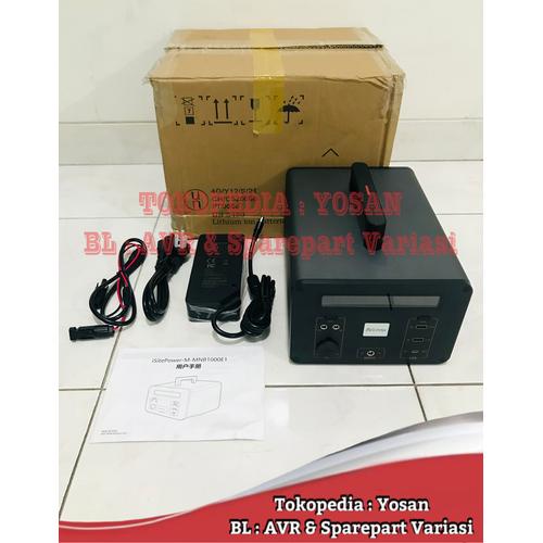 Jual POWER STATION PORTABLE CHARGER POWER BANK POWER SUPPLY CAMPING AH ...