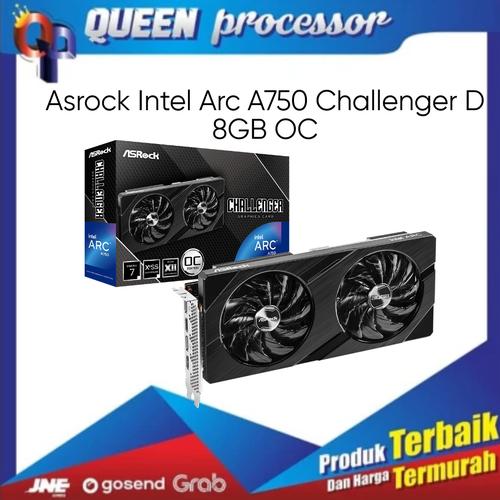Jual ASROCK INTEL ARC A750 Challenger D 8GB OC - Jakarta Pusat ...