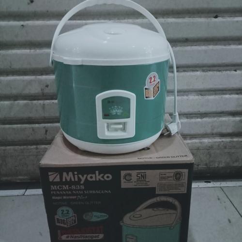 Jual Magic com MIYAKO jumbo 2,2 LITER /Rice Cooker Miyako MCM-838 ...