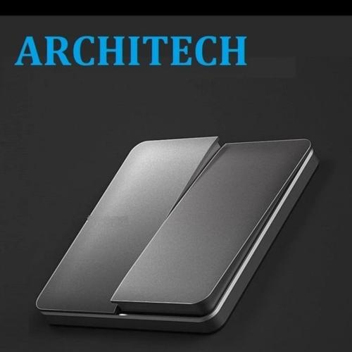 Jual architect INFINITY GREY saklar sakelar stopkontak stop kontak ABU ...