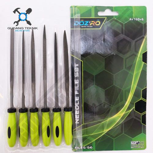 Jual Alat Kikir Kayu Mini SET/ Needle File SET isi 6 Pcs Files-S6 ...