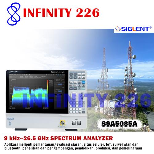 Jual 2 MHz~26.5 GHz Spectrum Analyzer Siglent SSA5085A - Jakarta Barat ...