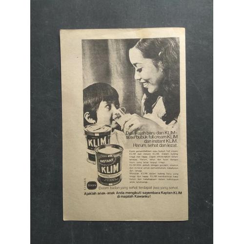 Jual IKLAN SUSU KLIM JAMAN DULU - IKLAN JADUL COPOTAN MAJALAH LAWAS ...