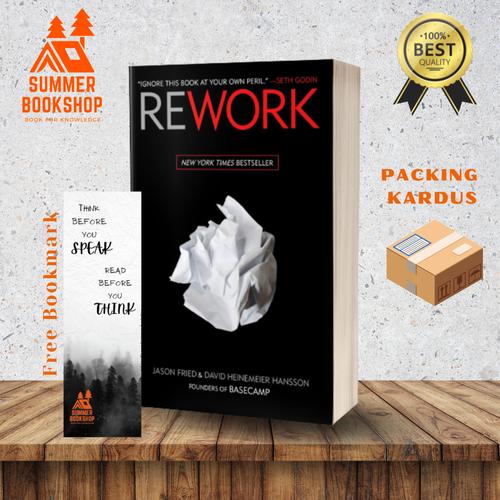 Jual (ENGLISH) Rework by Jason Fried - Kab. Bantul - summer-bookshop | Tokopedia