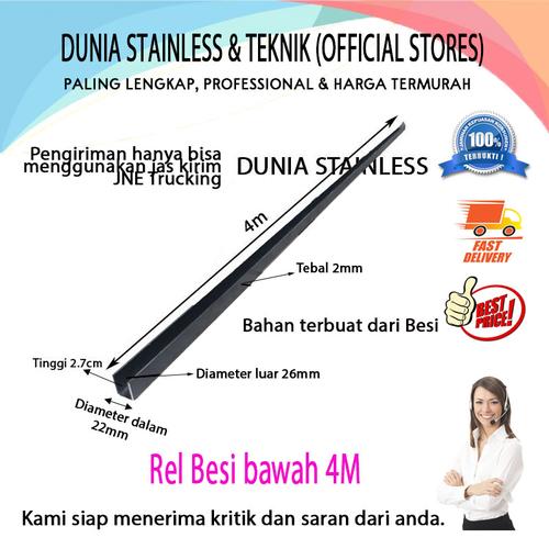 Jual Rel Besi Bawah 4 meter - Kab. Tangerang - DUNIA SS TEKNIK Official ...