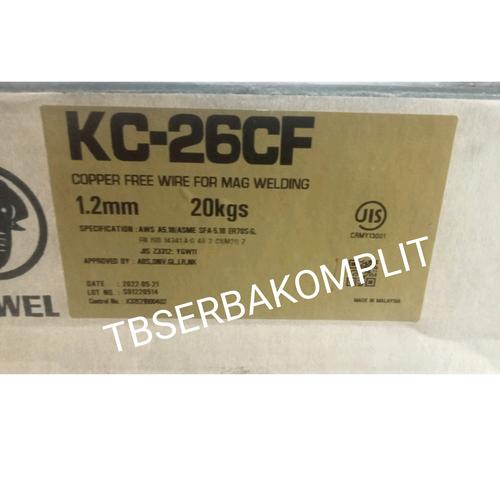 Jual Kiswel KC-26CF 1.2mm Copper Free Welding Wire Rod Mag Kawat Las 1. ...