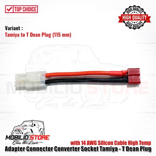 Jual Adapter Konektor Converter Socket Tamiya T Dean Plug Konverter ...