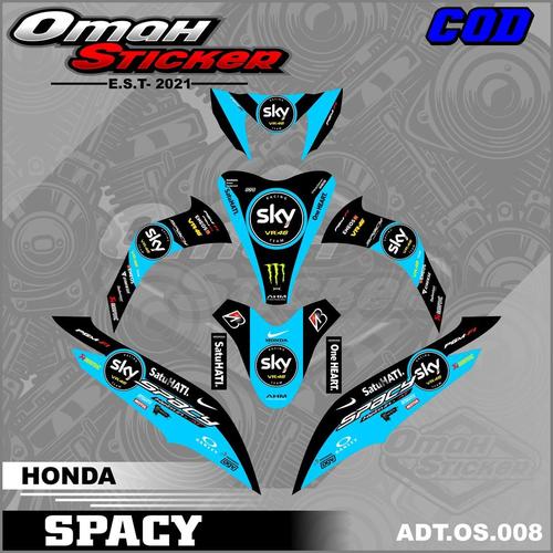 Jual Decal Honda SPACY .Sticker Decal Lis Variasi SPACY Full Body ...