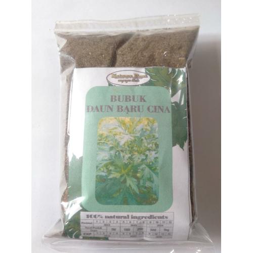 Jual Bubuk Daun Baru Cina / Artemisia Vulgaris / Damong Maria 100gr ...