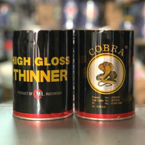 Jual Thinner Cobra Hitam 1 Liter Pengencer Cat - Jakarta Selatan ...
