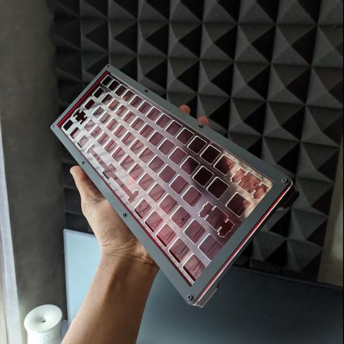 Jual [Custom 60%] Case Keyboard Acrylic Gasket Mount - Gasket Mount ...