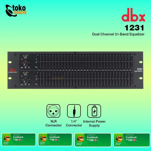 Jual DBX 1231 - Dual 31 Band Graphic Equalizer Original - Jakarta Barat - tokosound proaudio ...