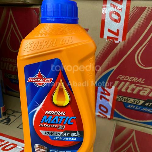 Jual OLI MATIC FEDERAL ULTRATEC 10W-30 AT 800ml OLI FEDERAL ASLI - Kota ...
