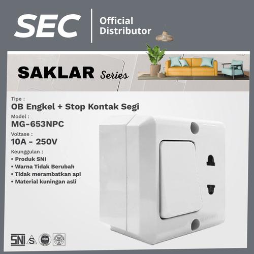 Jual Saklar Engkel Stop Kontak OB Morgen MG-653NPC OB Engkel Stop ...