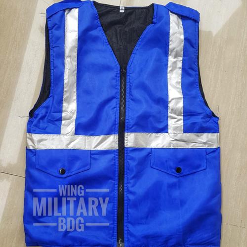 Jual Rompi proyek Rompi safety Rompi parkir Parasit - Biru, XXL - Kab ...