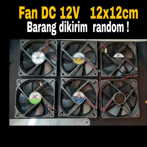 Jual Fan DC 12V 12cm kipas 12x12cm cooling pendingin 12VDC - Kota ...