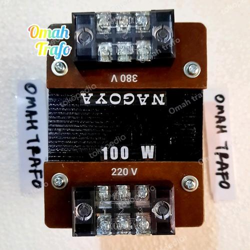 Jual trafo step up down 100 watt travo isolasi 380v / 220v + terminal ...