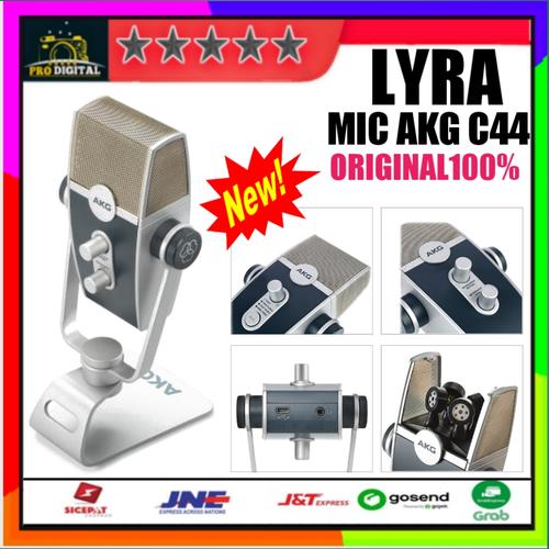 Jual AKG C44 Lyra Ultra-HD Multimode USB Microphone - Lyra AKG C44 - Jakarta Selatan - Pro ...
