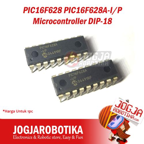 Jual PIC16F628 PIC16F628A-I/P Microcontroller DIP-18 - Kab. Sleman - Jogjarobotika | Tokopedia