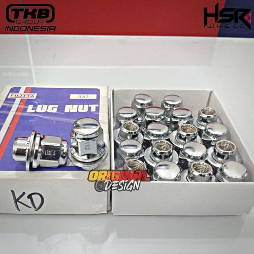 Jual Baut atau Mur Roda Standar Mobil Mitsubishi Kuda Ukuran 21 x 1,5Mm ...