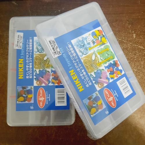 Promo Mini Tool Box Kotak Sekat Plastik Serbaguna Transparan Medium ...