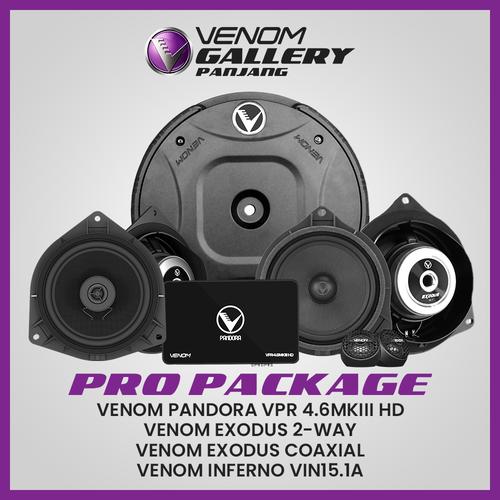 Jual Venom Pro Audio Package - Plug n Play OEM Audio - paket audio mobil - Pro 1, No Speaker ...
